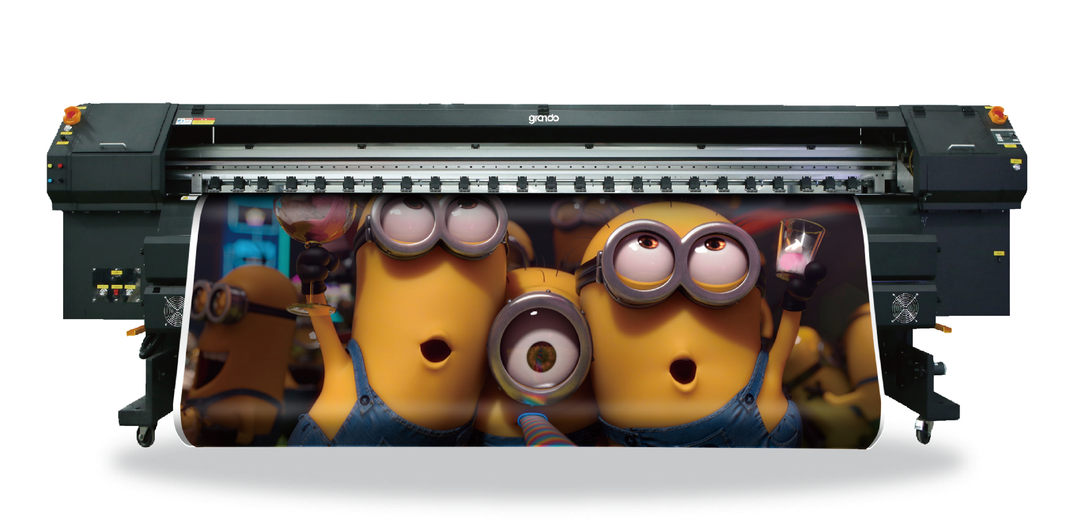 3.2m Solvent Printer With Four Konica 512i Print Heads - Buy 3.2m ...